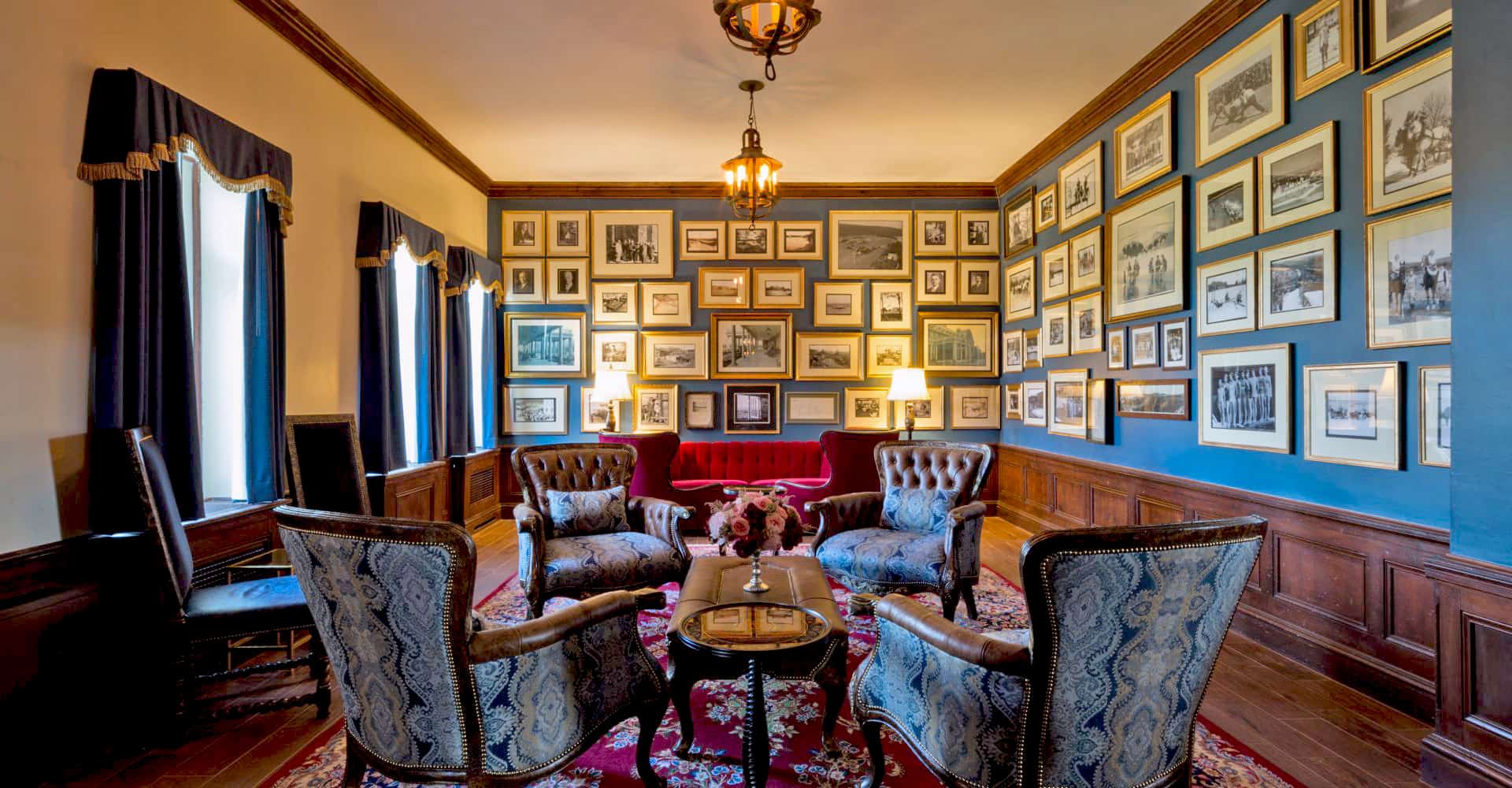 Library Lounge | Dining | Skytop Lodge | Poconos Resort