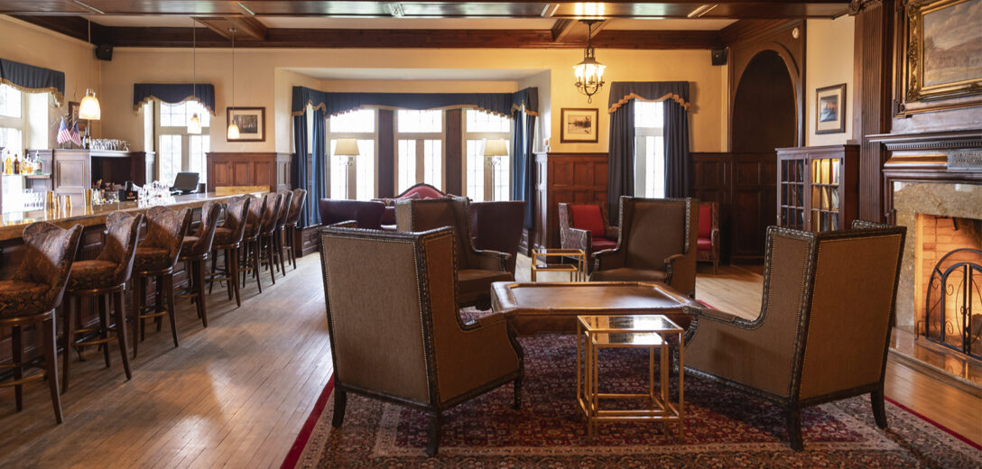 Library Lounge | Dining | Skytop Lodge | Poconos Resort