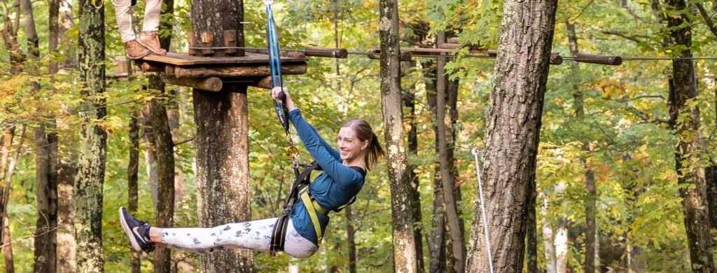 Treetop Adventure Course | Zip Lines | Adventure Center