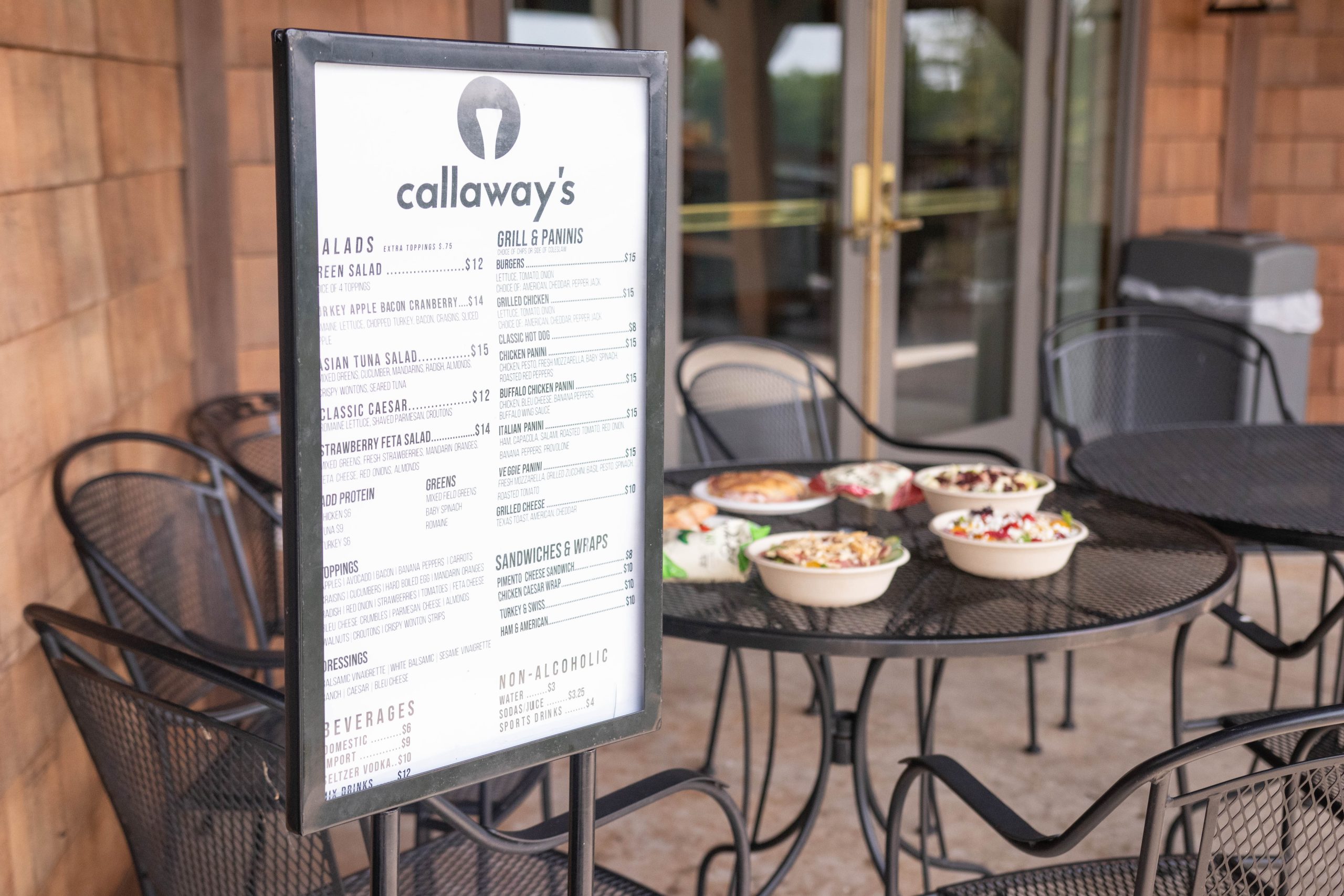 Callaway's Lunch Menu | Skytop Lodge